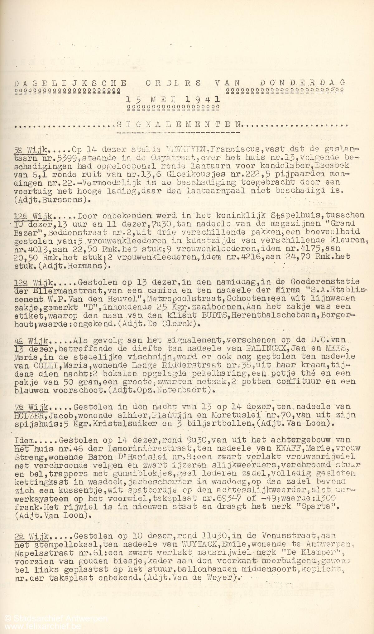 Timeline World War II in Antwerp - Antwerp Commemorates